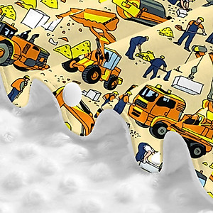 Construction Trucks Pattern Baby Car Seat Canopy Covers Breastfeeding Scarf Nursing Apron Stroller Cover for Boys Girls