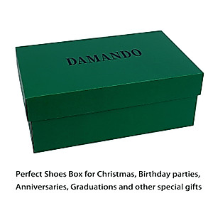 DAMANDO Ladies Bowling Shoes, Bowling Trainers with Sliding Soles Casual Lawn Bowls Shoes for Women,White,8