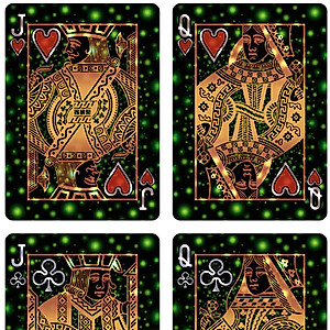 Bicycle Fireflies Playing Cards