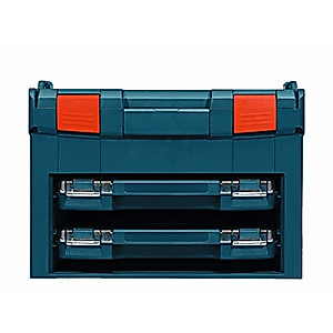 BOSCH Foam-101 Pre-Cut Foam Insert 102 for use with L-Boxx1, Part of Click and Go Mobile Transport System, Gray