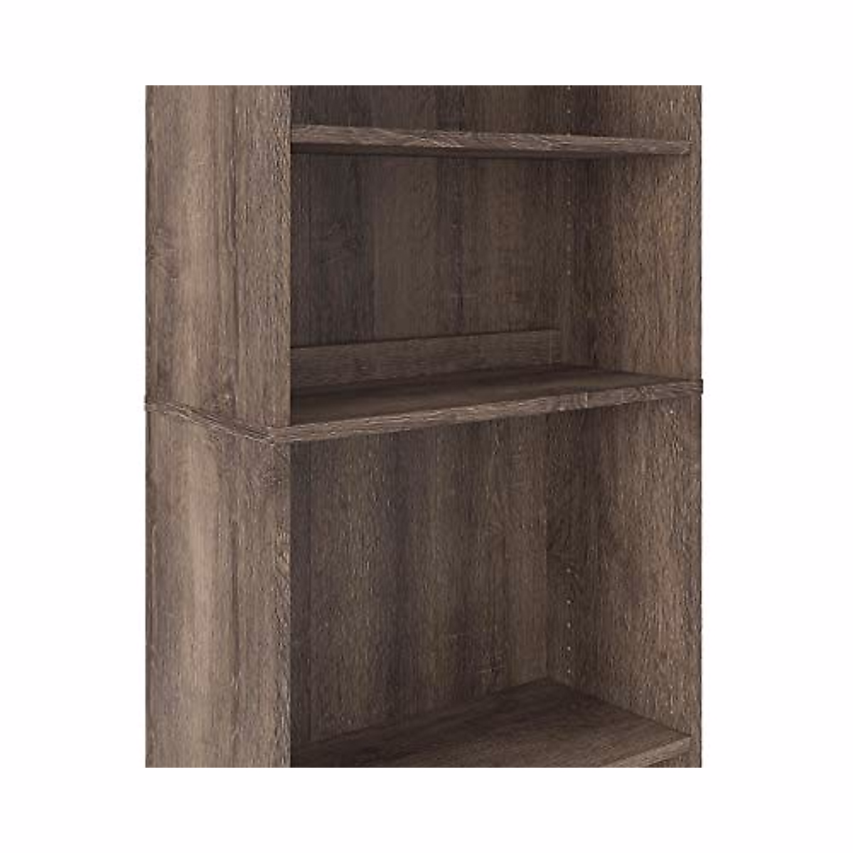 Signature Design by Ashley Arlenbry Modern Farmhouse 71" Bookcase with 4 Shelves, Weathered Oak Gray