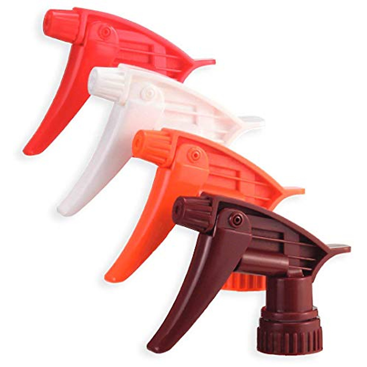 The Mop Mob Chemical Resistant Spray Head 12 Pack. Industrial Sprayer Perfect for Auto/Car Detailing Supply & Janitorial Cleaners. Heavy Duty Low-Fatigue Trigger & Nozzle Replacement Fits 32oz Bottle