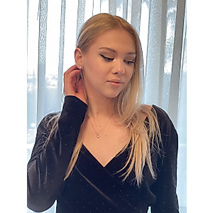 2 carat Diamond Earrings 18k SOLID GOLD Heart shaped Diamond Studs HANDMADE Jewelry gifts for women 6.5 mm Solitaire Heart Cut Diamond Earrings gift for Birthday Mothers Day Anniversary wife present