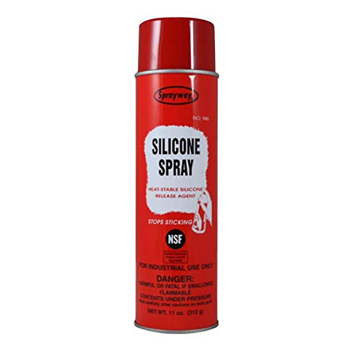 Sprayway SW946-12PK 11oz Silicone Spray and Release Agent, Pack of 12