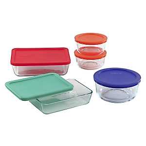 Pyrex Simply Store, 10 PC Set, Clear