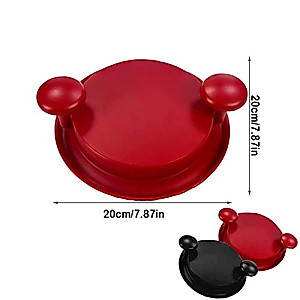 YAOTIANSF Chicken Shredder Quick Separation Ergonomic, Alternative to Bear Claw Meat Claws, for Pulled Pork Beef Barbecue Food, Environmental Protection Shred Machine Claws Tool Red 7.8inRed