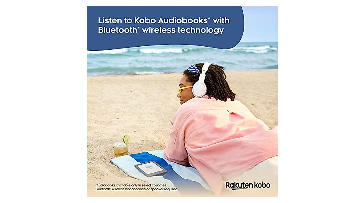 Kobo Clara 2E E-Reader - Waterproof, Green & Compact Portable