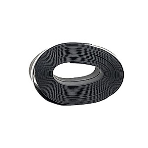 Door Weatherstrip Strong Adhesive Door Bottom Seal Black Rubber Strip 16.4 Feet Length Weather Stripping Door Bottom Seal Strip Door Winddow Sweep Weather Stripping Door Draft Stopper