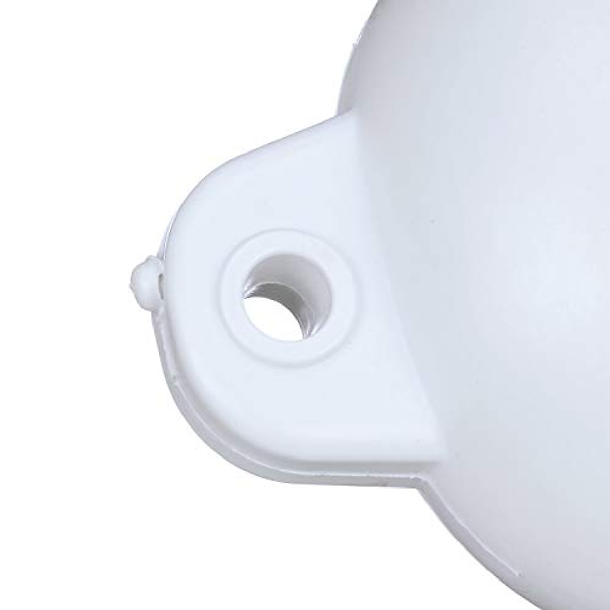 Attwood 9358-1 Softside UV-Resistant Marine Oval Mooring Fender, White, 8-Inch x 26-Inch