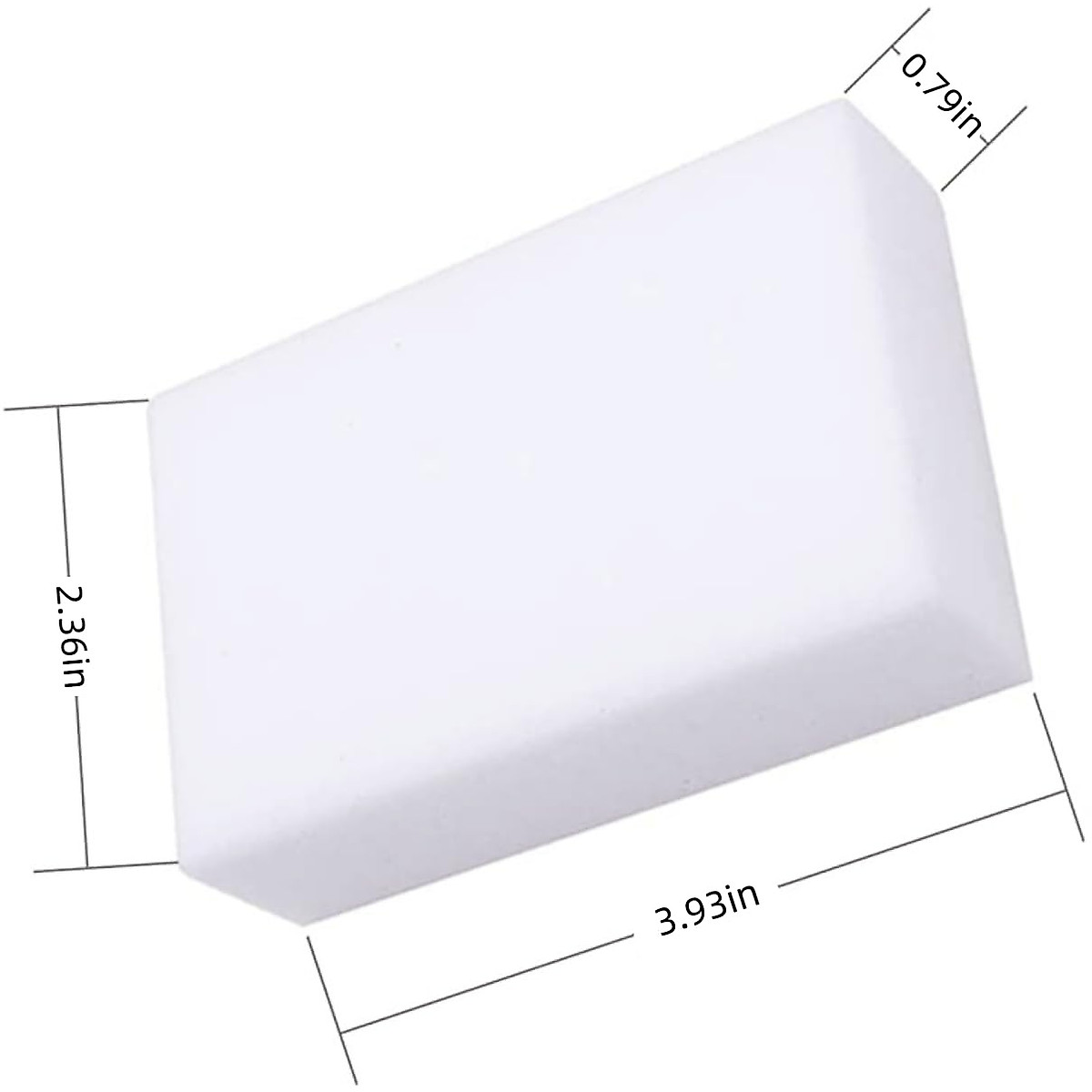 Magic Sponges Cleaning Eraser 50/100 Pack Melamine Sponge Foam Pads ,Multi-Functional Household Cleaning Kitchen Dish Sponge for Furniture,Bathroom,Bathtub, Sink,Floor, Baseboard, Wall Cleaner