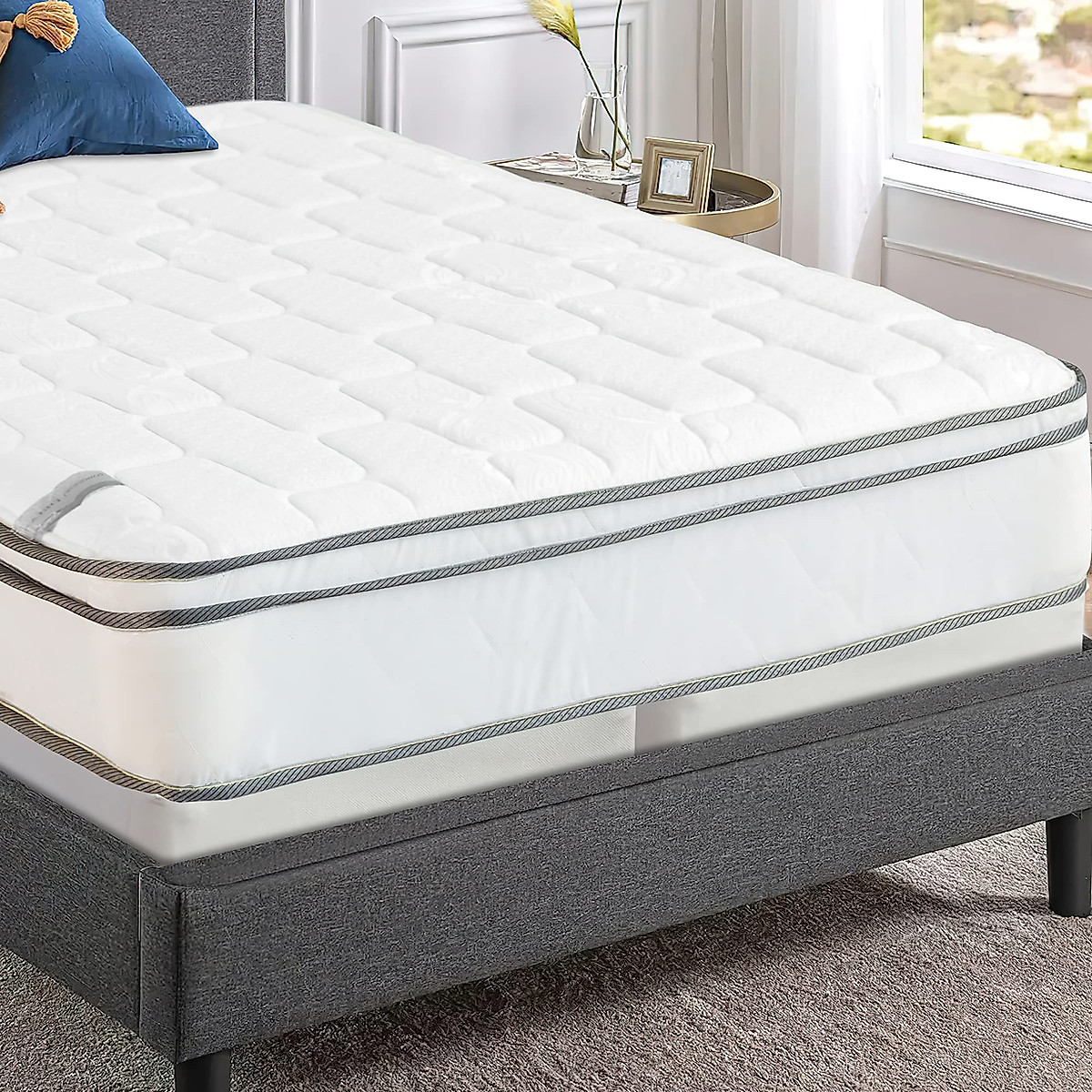 Greton Meduim Plush Eurotop Pillowtop Innerspring Mattress