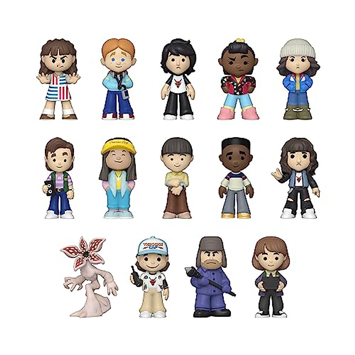 Funko Mystery Mini: Stranger Things - Eleven - 12 Pieces PDQ - Collectible Vinyl Figure - Gift Idea - Official Merchandise - for Kids & Adults - TV Fans - Mini Figure for Collectors and Display