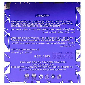 Lonkoom 24K Blue Minerale - Long Lasting Perfume for Men - Woody, Floral Perfume - Fragrance for Men with Notes of Lily, Aldehydes, Green Leaves, Musk, Amber, Cedar - 3.4 oz EDP Spray for Men