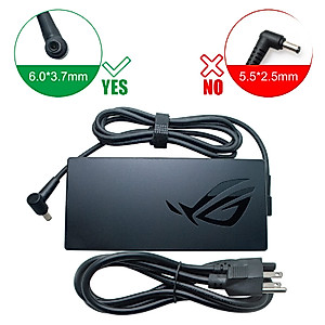 ADP-240EB B 20V 12A A20-240P1A AC Adapter Power Supply 240W for ASUS ROG Zephyrus Duo 15 GX550LXS, M16 GU603HM, ROG Zephyrus G14 G15 G16 S15 S17 G533 G533QS G733QM GA4A01Q Gaming Laptop Charger