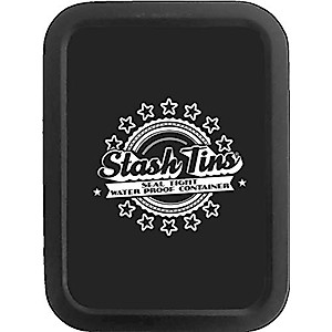 Stash Tins Classic Fiend Skull Storage Container 4.37" L x 3.5" W x 1" H