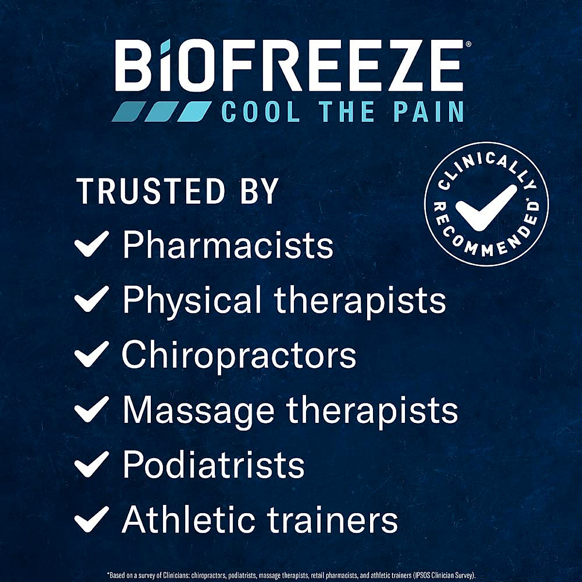 Biofreeze Pain Relief Roll-On, Gel & Spray, Knee & Lower Back Pain Relief, Sore Muscle Relief, Neck Pain Relief, FSA Eligible, Assortment Pack (Menthol 3 FL OZ Roll-On, 4 FL OZ Gel, 4 FL OZ Spray)