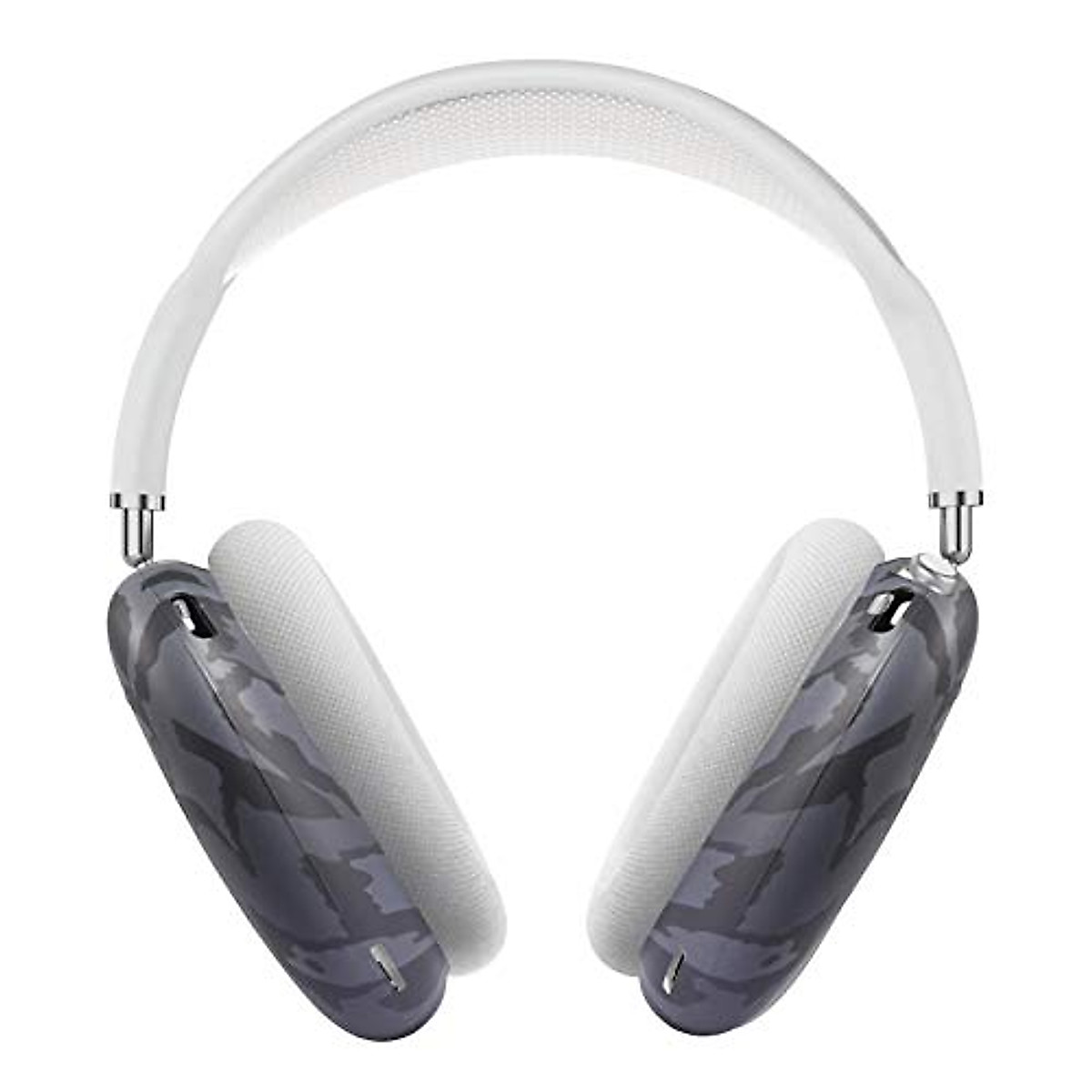 Silicone Earpads Cover For Airpod Max Headphones, Protective Earpad Replacements For AirPods Max Ear Cushions, Washable Lightweight Scratch Resistant Printed Skin Cover Earcup Protector Cover