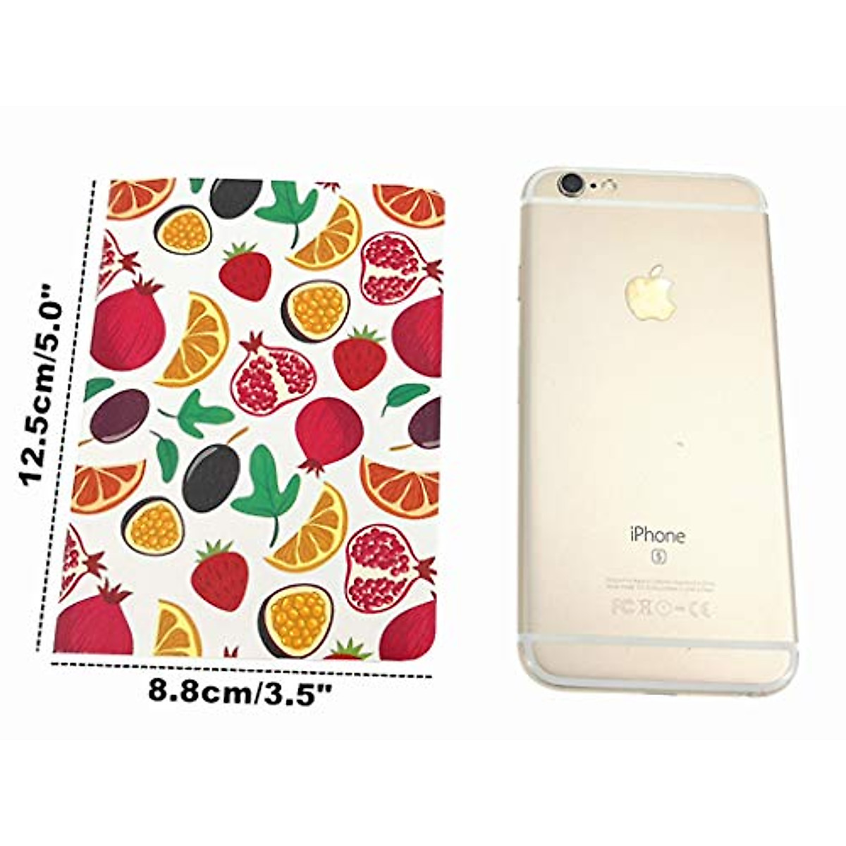 Alimitopia 24pcs Mini Notebook,Portable Pocket Journal Steno Memo Notebook MiniDaily NotePad (Fruit Patterns (24pcs))