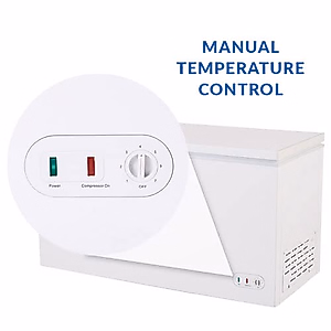 Kratos Refrigeration 69K-749HC Solid Top Chest Freezer, 19.4 Cu. Ft. Capacity