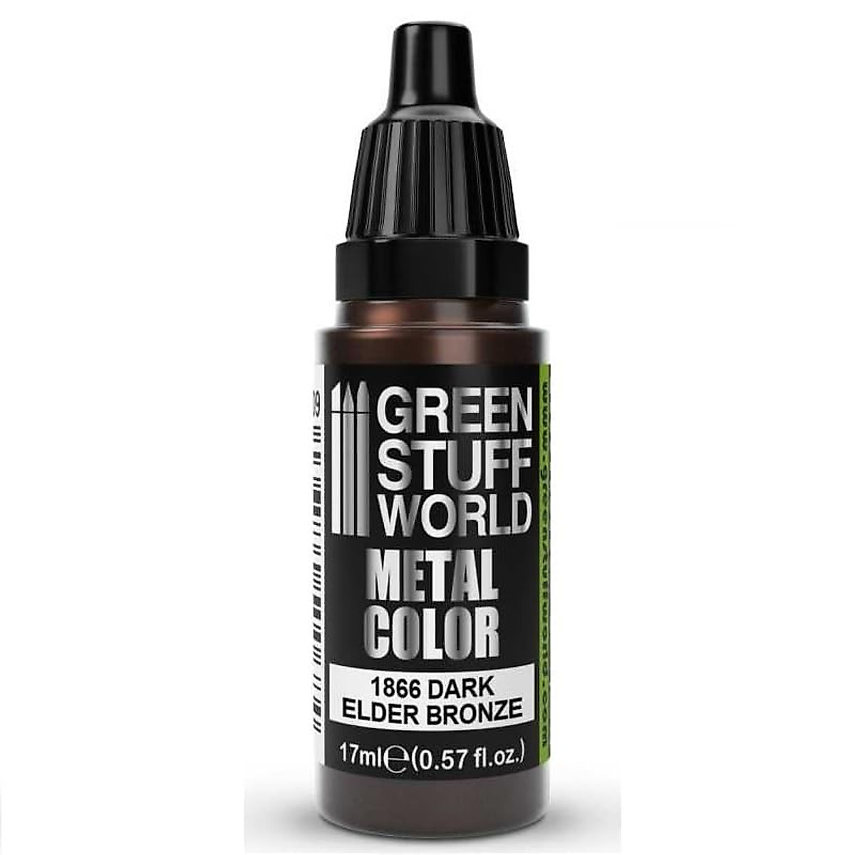 Green Stuff World - Metallic Paint Dark Elder Bronze 1866 for Models and Miniatures