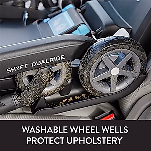 Evenflo Gold Shyft DualRide Infant Car Seat and Stroller Combo with Carryall Storage (Moonstone Gray)