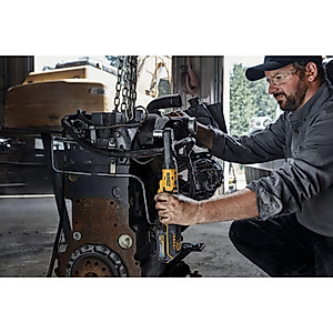 DEWALT 20V MAX XR Cordless Ratchet Set, 3/8" and 1/2" Sealed Head Ratchet, Battery and Charger Included (DCF510GE1)