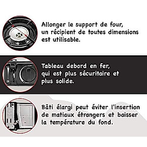 Max Gas Stove MS-2500 (Black), 8000 BTU, Camp Stove, with Carrying Case