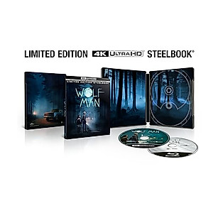 Wolf Man (2025) - Limited Edition Steelbook 4K Ultra HD + Blu-ray + Digital