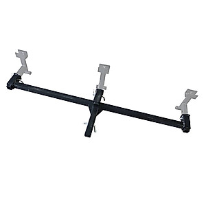 Triple Adapter for Trash Can Grabber Tractor Hitch Garbage Hauler Adapter Only