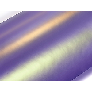 VViViD+ Satin Galaxy Nardo Blue Vinyl Car Wrap (1/2ft x 5ft)