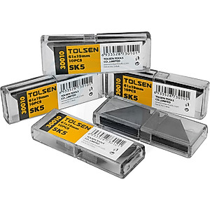 50Pcs Utility Knife Razor Blade Refill Replacement Double Sided Blades