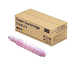 RIOMAN TN617 Toner Cartridge Compatible Replacement for Konica Minolta TN617 to Use with Bizhub C70HC 65HC Toner Printer Magenta