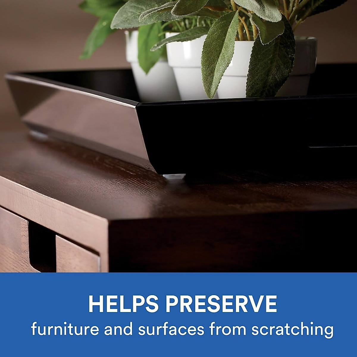 Scotch SP951-NA Bumpers and Door Stops, 1/2" Round, Clear, 40 Count