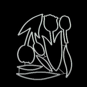 Tulip Silicone Clear Stamp and Die Sets for Card Making, DIY Embossing Photo Album Decorative Craft