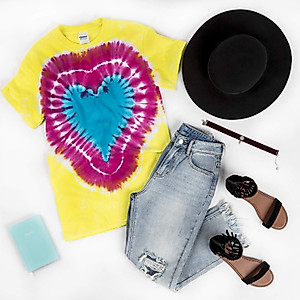 Tulip One-Step Tie-Dye Kit Tulip Fabric Dye Kits 43189 Fdy Multi 2 Min Fruit Punch, 4 Color, As Detailed, 6 Ounce (Pack of 1)