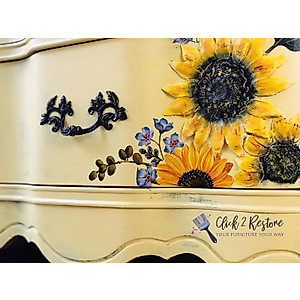 Redesign with Prima 655350644840 Transfer, Sunflower Fields