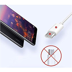 Wired Earbuds HiFi Stereo Headphones Earphones w/Microphone USB Type C Connector only Fit for Huawei P30 Pro, P20 Pro, Mate 30 Pro, Mate 20 Pro, Mate 10 Pro, Xiaomi Mi 9, Mi 9 SE, Mi 8, Mi A2 (White)