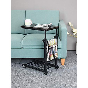taimowei Side Table Removable Coffee Table Side Table Lift Lazy Bedside Table Sofa Rack Computer Desk Desk