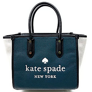 Kate Spade Handbag For Women Ella Small Tote in Pebbled Leather (Peacock)