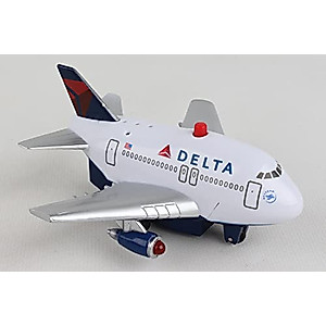 Daron Delta Pullback Plane with Light and Sound , White