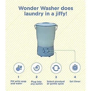 As Seen On TV 347034-BC00380150 Partable Wonder Washer