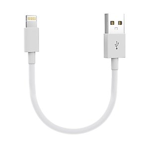 GKW Carplay iPhone Charger Cord 1ft [MFi Certified] Short USB to Lightning Charging Cable for iPhone 14/13/12/11/X/XR/XS Max/8/7/6 Plus, iPad, Aiapot Pro, 12 inch White 1-Pack