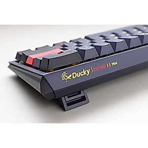 Ducky One 3 Mini Cosmic Blue 60% Hotswap RGB Double Shot PBT Quack Mechanical Keyboard Cherry MX Brown