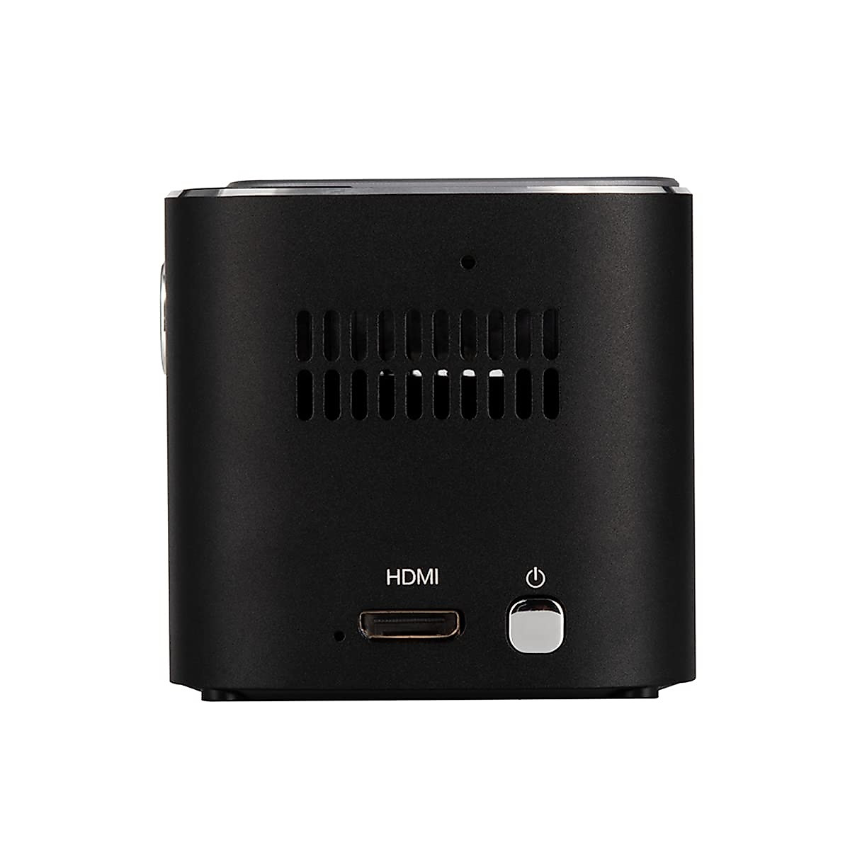 SeiyaX Mini Portable Projector - Support LED DLP Built-in Touch pad and Screen Sharing with Android OS WiFi 2.4G/5G Bluetooth HDMI, USB - Compatible with iPhone iPad, Android Phones Black