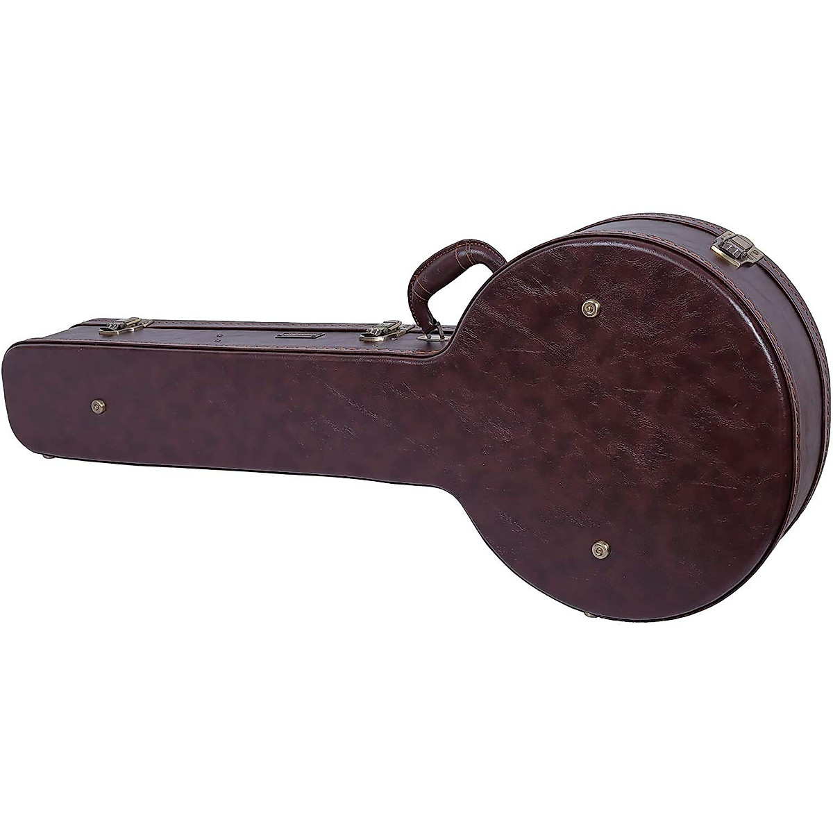 Crossrock CRW600BJBR Wooden case for 5 String Resonator Banjo, Vintage Brown (CRW620BJBR)