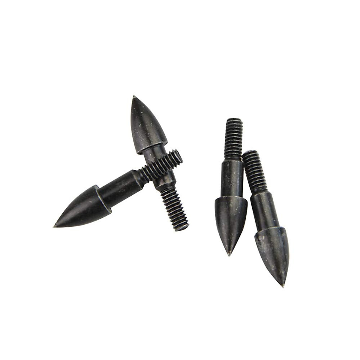 ZSHJGJR 24pcs Archery Target Field Points 75 Grain Screw in Bullet Points Hunting Arrowheads Arrow Tips for Target Hunting Shooting Practice