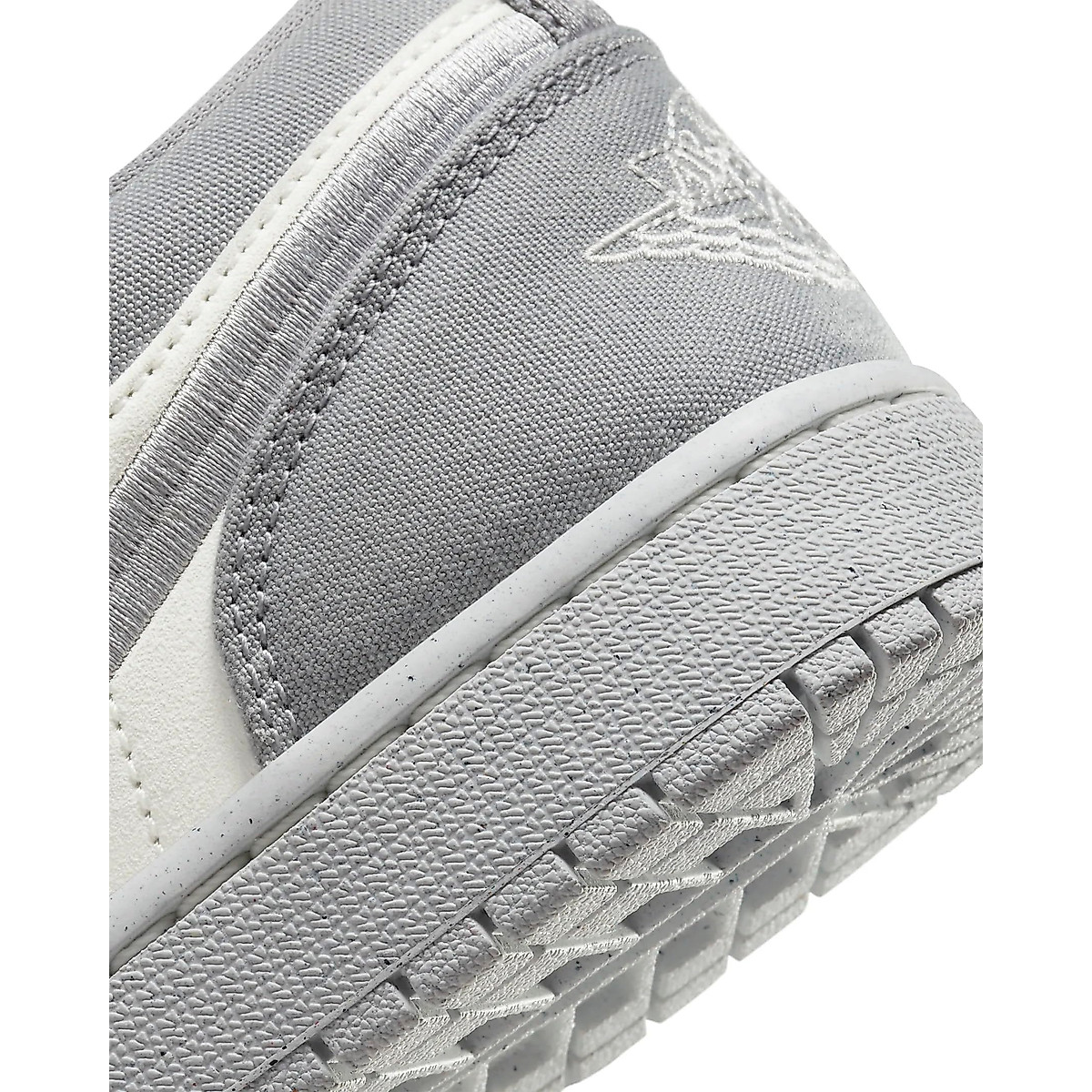 Women's Jordan 1 Low SE Light Steel Grey/Sail-White (DV0426 012) - 10