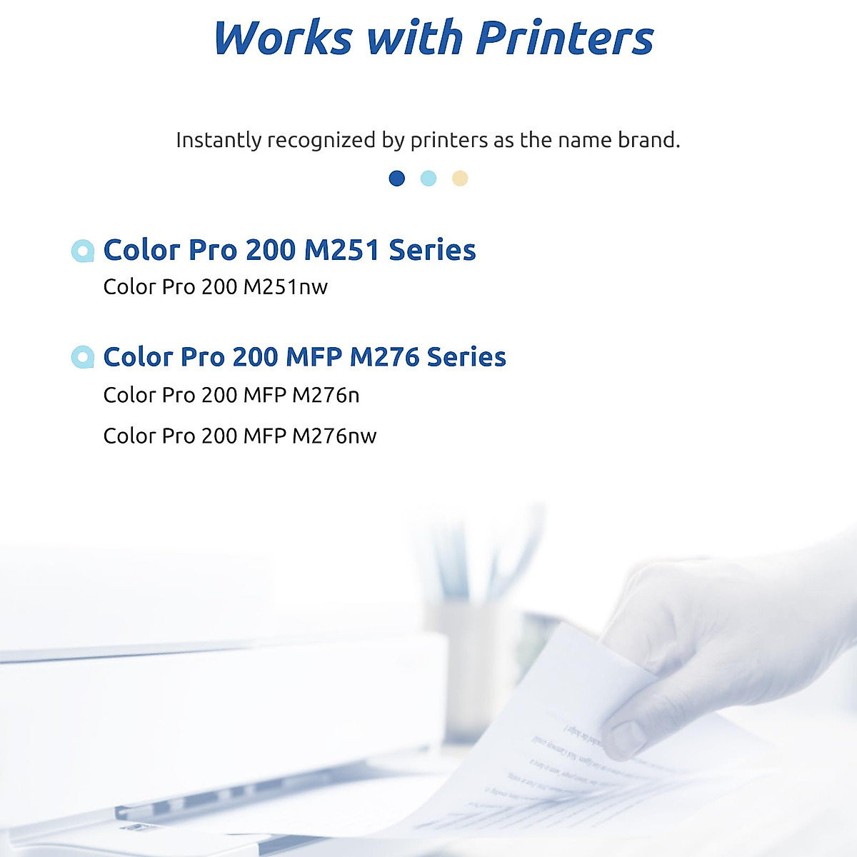 INK E-SALE Remanufactured Toner Cartridge Replacement for HP 131A 131X CF210A CF210X CF211A CF212A CF213A Toner High Yield Set for HP LaserJet Pro 200 M251n M251nw M251 MFP M276nw M276n Color Printer