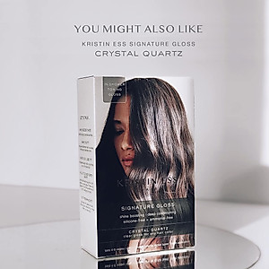 Kristin Ess Signature Hair Gloss Treatment in Golden Hour for Light Blonde Hair - Shine Boosting, Brightening + Tone Enhancing Glaze in 1 Application - Lasts up to 4 Weeks - Silicone + Ammonia Free