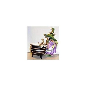 Krinkles Dept 56 Witch and Cauldron Candy Dish New in box